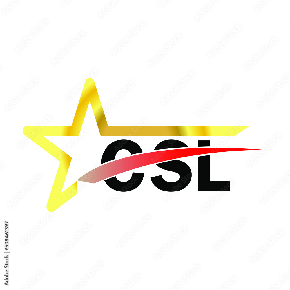 CSL letter logo design. CSL creative letter logo. simple and modern ...