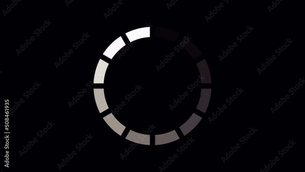 Vidéo Stock animation - loading circle icon loading gif, loading screen ...