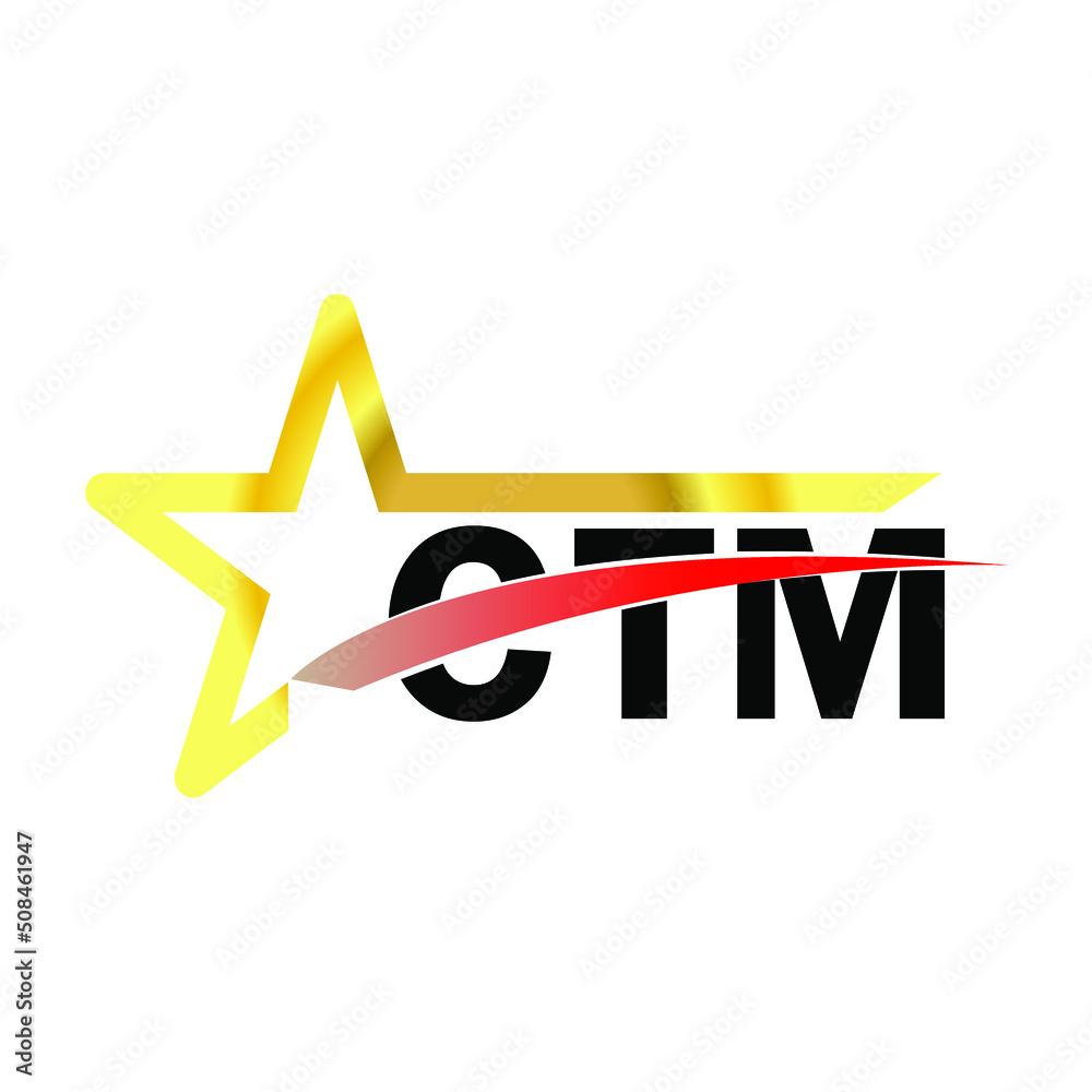 CTM letter logo design. CTM creative letter logo. simple and modern ...