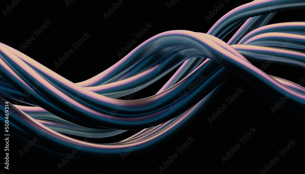 Abstract 3D Render Stock Illustration | Adobe Stock