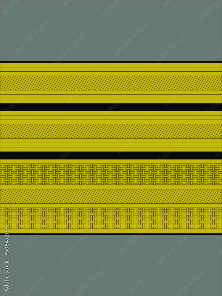 Shoulder pad NATO officer mark for the TENENTE-CORONEL (LIEUTENANT ...