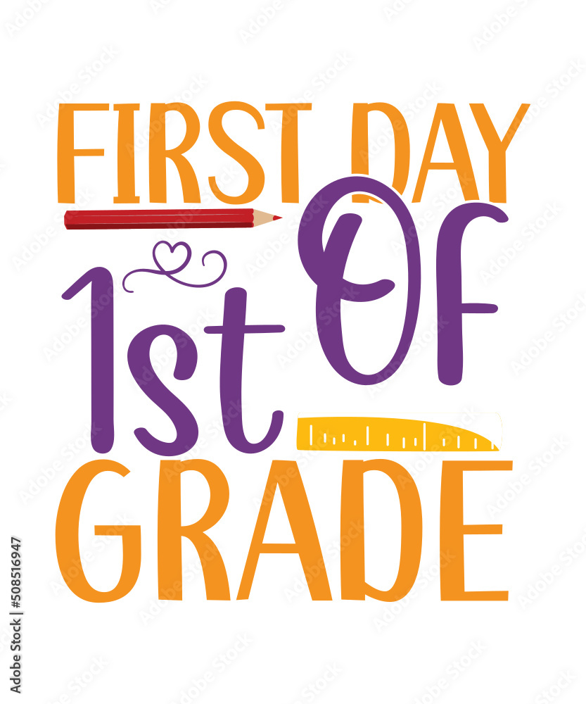 BACK To SCHOOL SVG Estudents School Ornaments School Supplies 