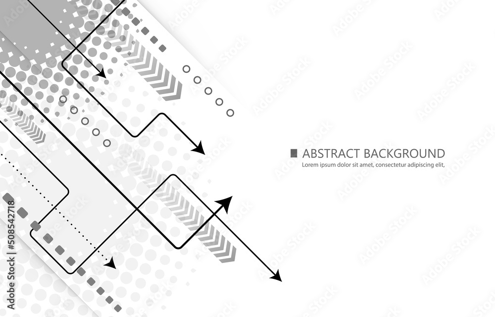 black and white color wallpaper futuristic arrow shape vector design ...