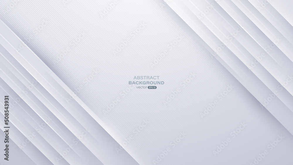 Abstract white background with diagonal texture gradient and line ...