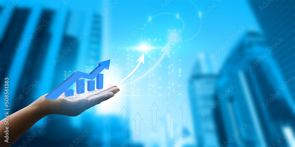 business development for success Profit and Growth Planning Businessman ...