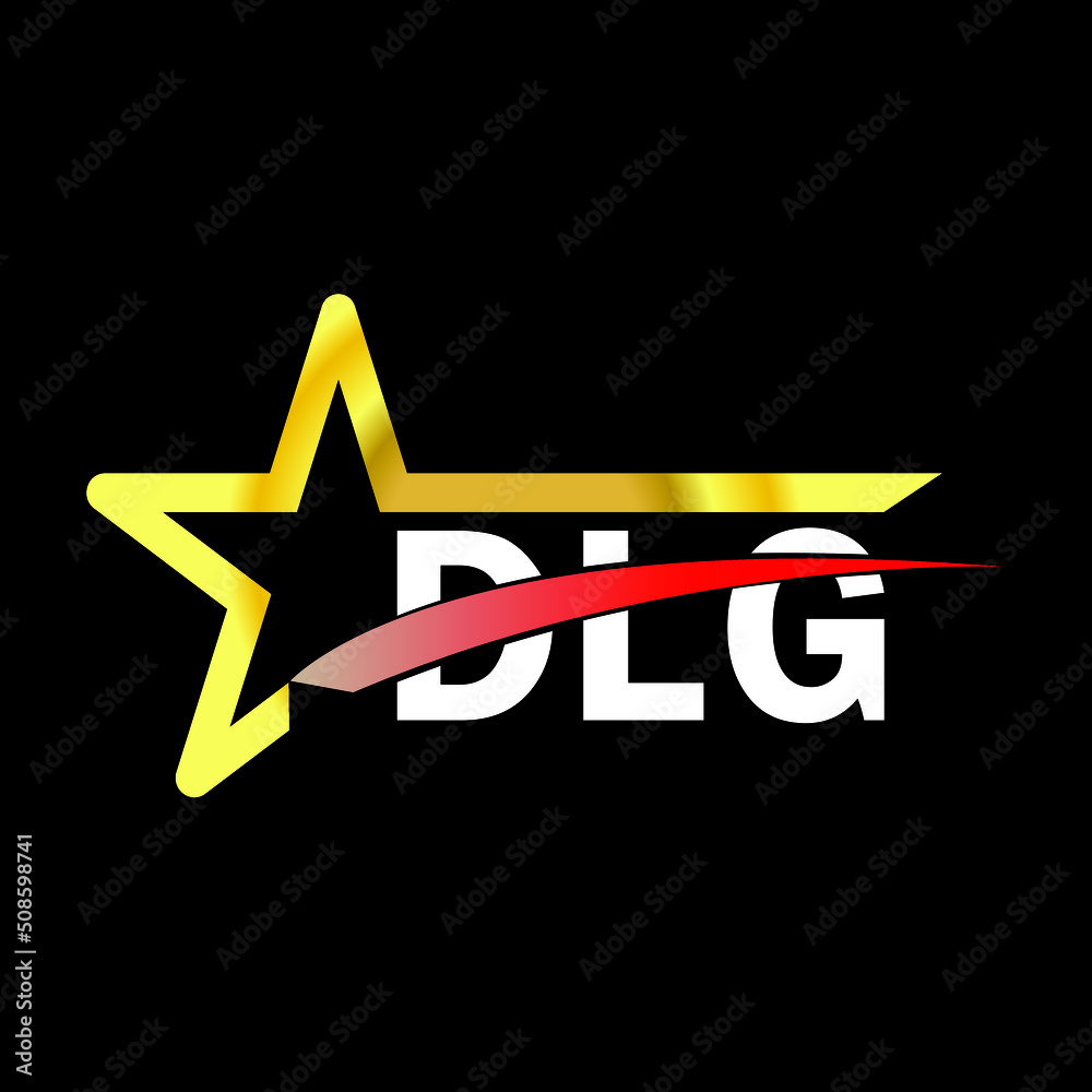 DLG letter logo design. DLG creative letter logo. simple and modern ...