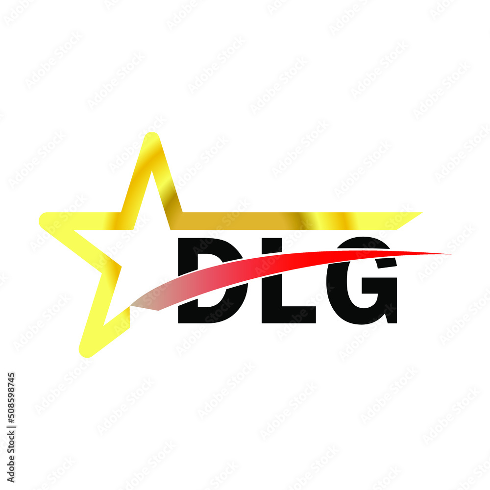 DLG letter logo design. DLG creative letter logo. simple and modern ...