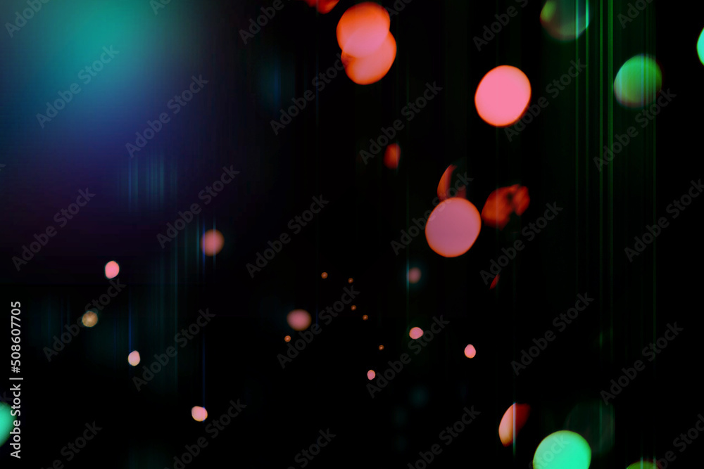 bokeh backgrounds, bokeh of lights on black background Gold abstract ...