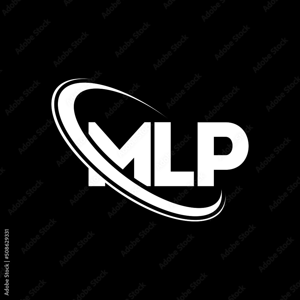 MLP logo. MLP letter. MLP letter logo design. Initials MLP logo linked ...