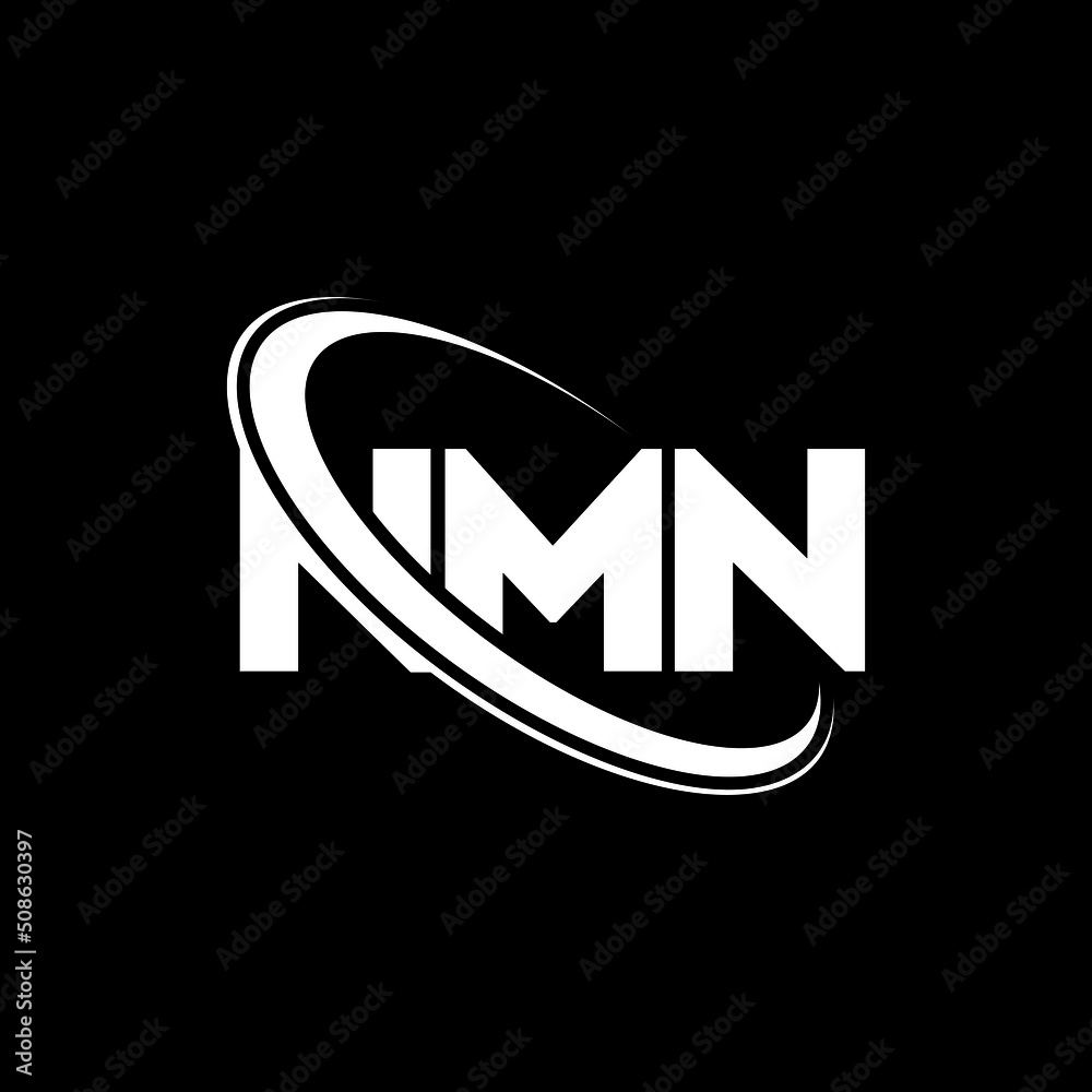 NMN logo. NMN letter. NMN letter logo design. Initials NMN logo linked ...