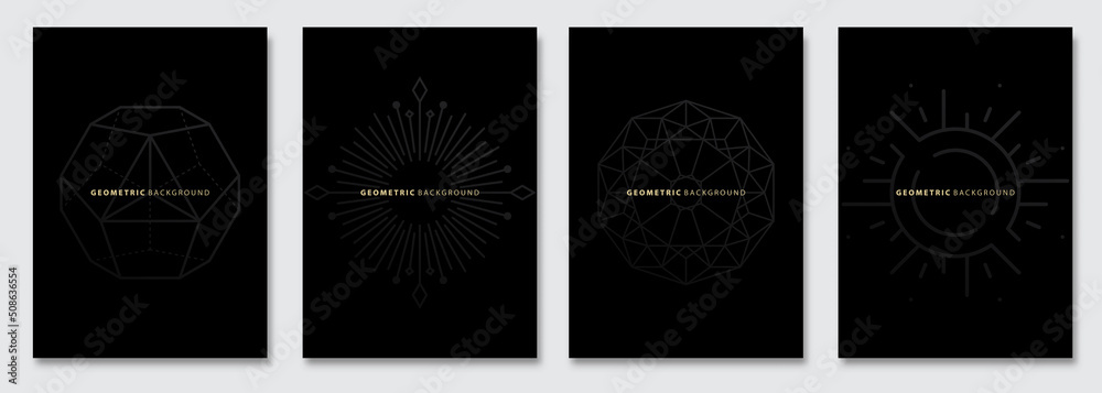 Vector abstract mandala background, dark subtle creative patterns ...