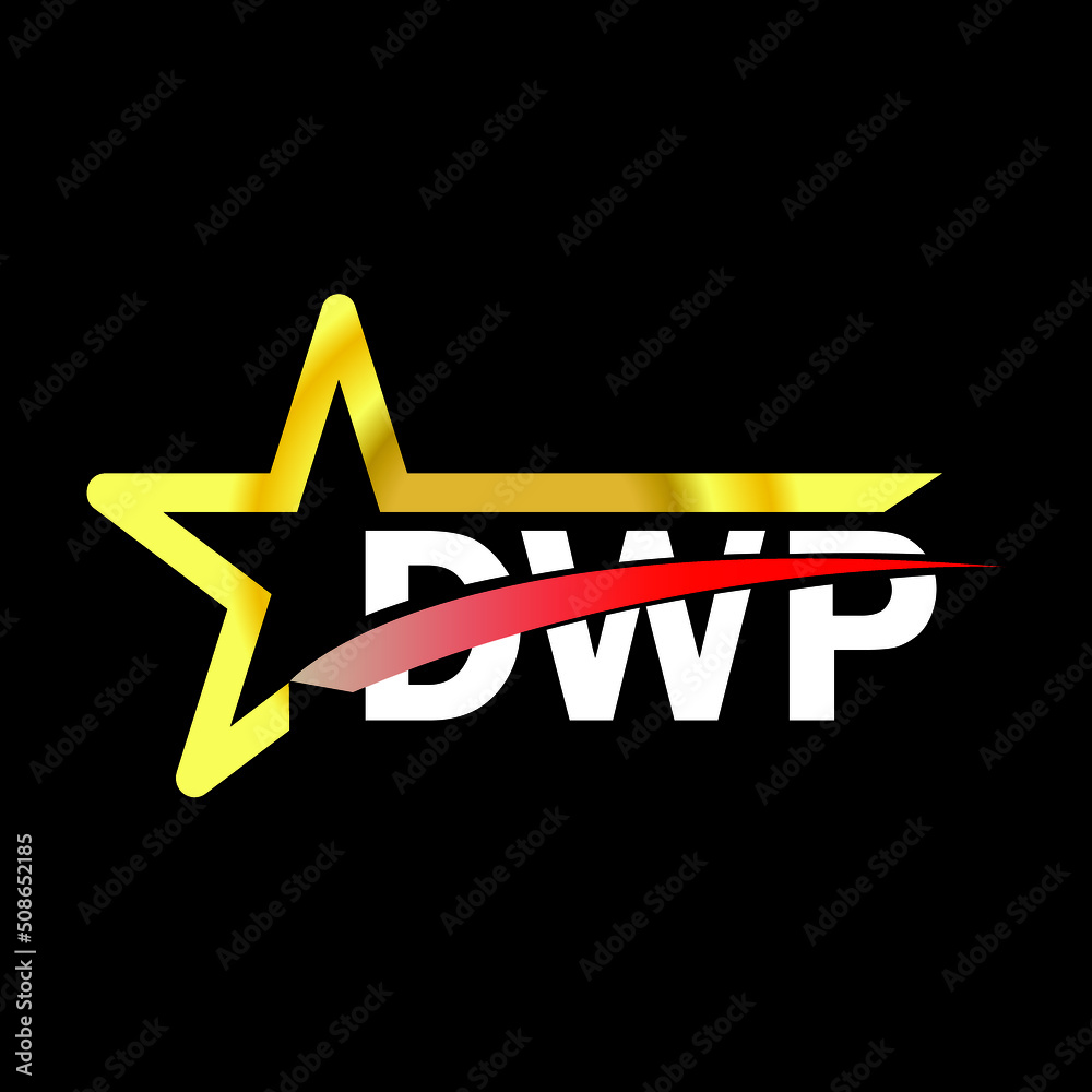 DWP letter logo design. DWP creative letter logo. simple and modern ...