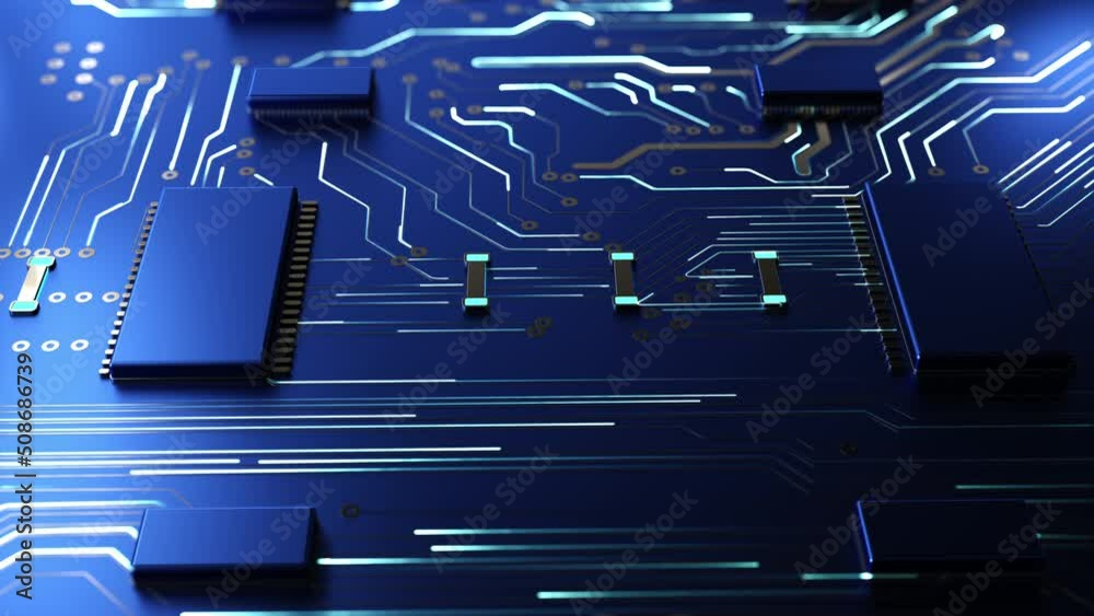 Technology background/Technology background of the abstract computer ...