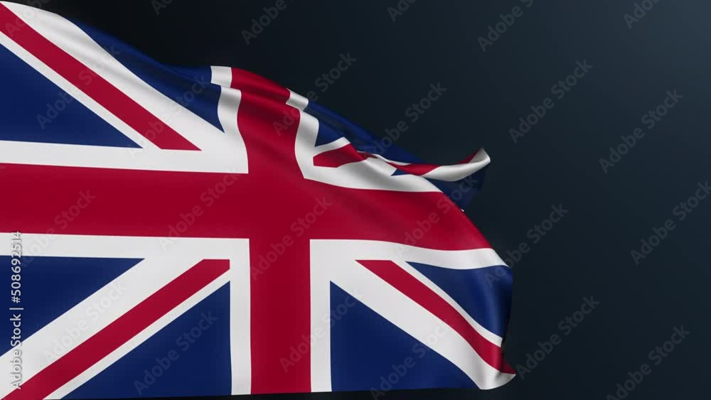 UK flag. United Kingdom. Union Jack. London sign. British English ...