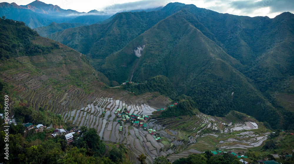 Heritage Rice Terraces in the Banaue Mountain Province Philippines ...
