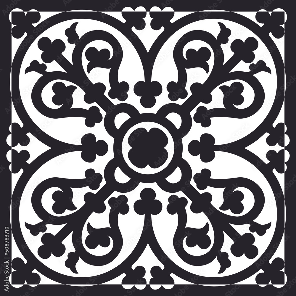 Indian Jali Pattern, Jali Pattern, Indian, Arch, Geometry, CNC pattern ...