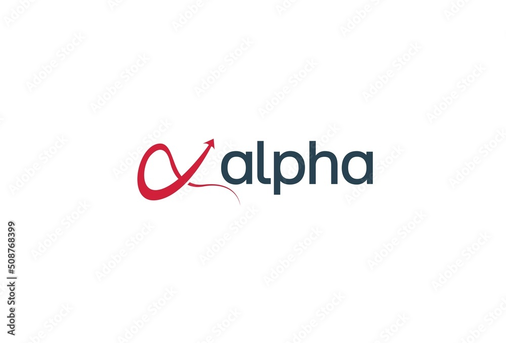 ALPHA SYMBOLS CREATIVE LOGO VECTOR Stock Vector | Adobe Stock