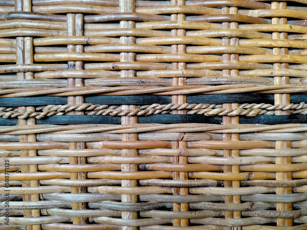 rattan wicker texture Stock Photo | Adobe Stock