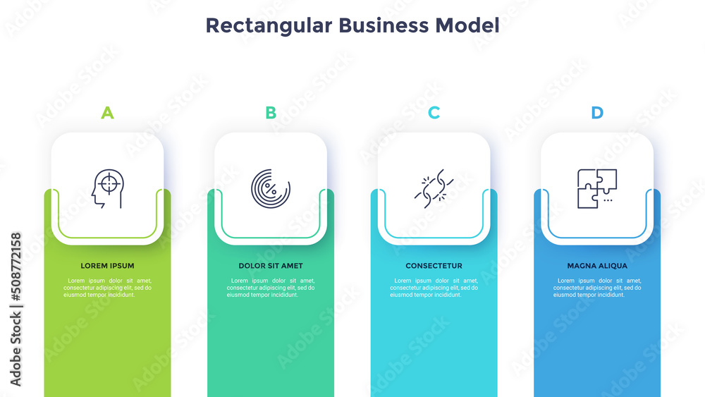 Modern Infographic Vector Futuristic Template Stock Vector | Adobe Stock