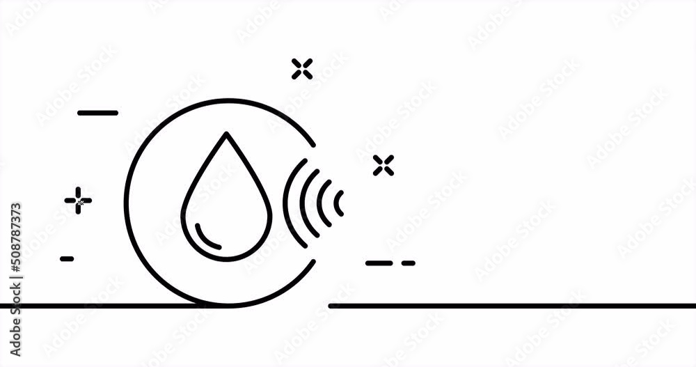 Continuous line art drawing technology. Single line drawing, solid line ...