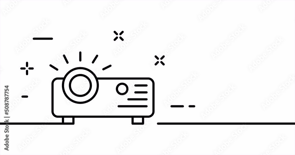 Projector, cinema, watch movie, film, series, light, rest, relax, hobby ...