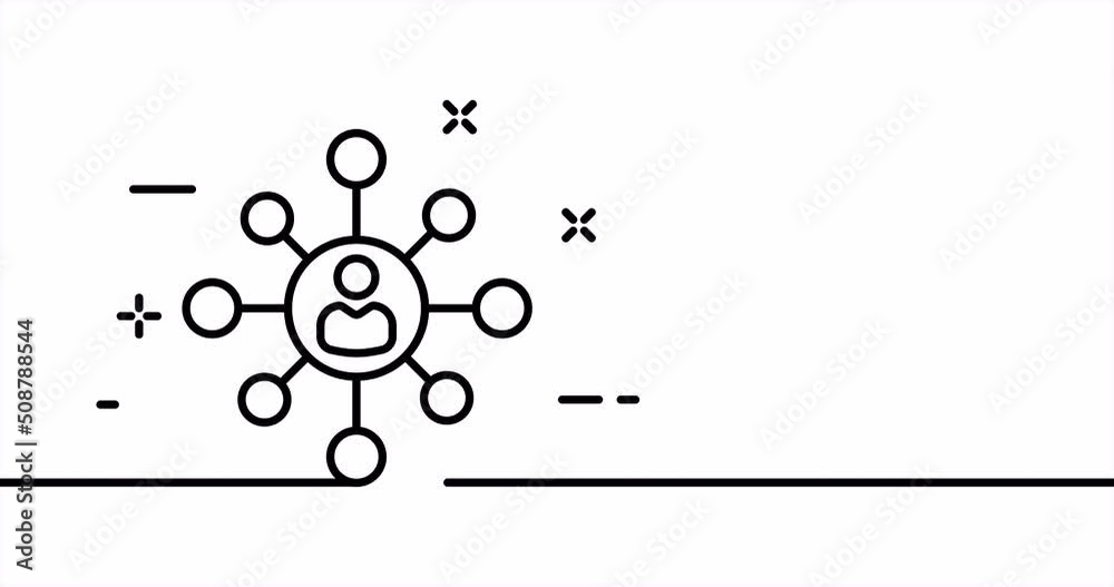 Receive information. Man, data, work, modern, employee. Business ...