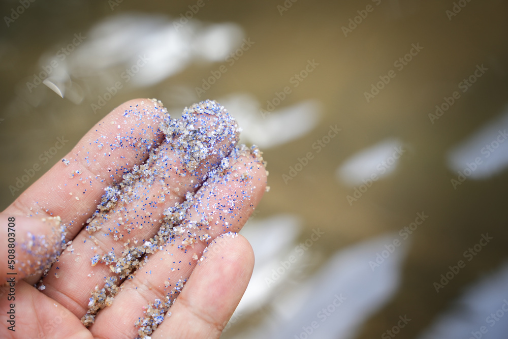 Microplastics at hand, microplastics, air pollution, aquatic ...
