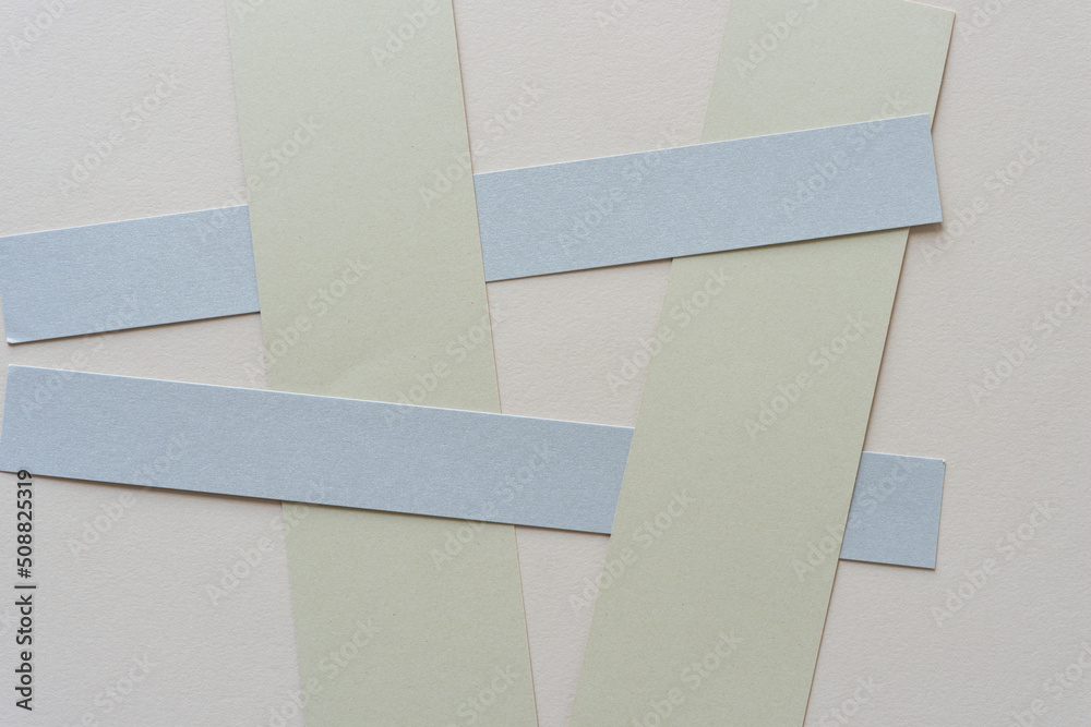 paper background with overlapping paper stripes Stock Photo | Adobe Stock