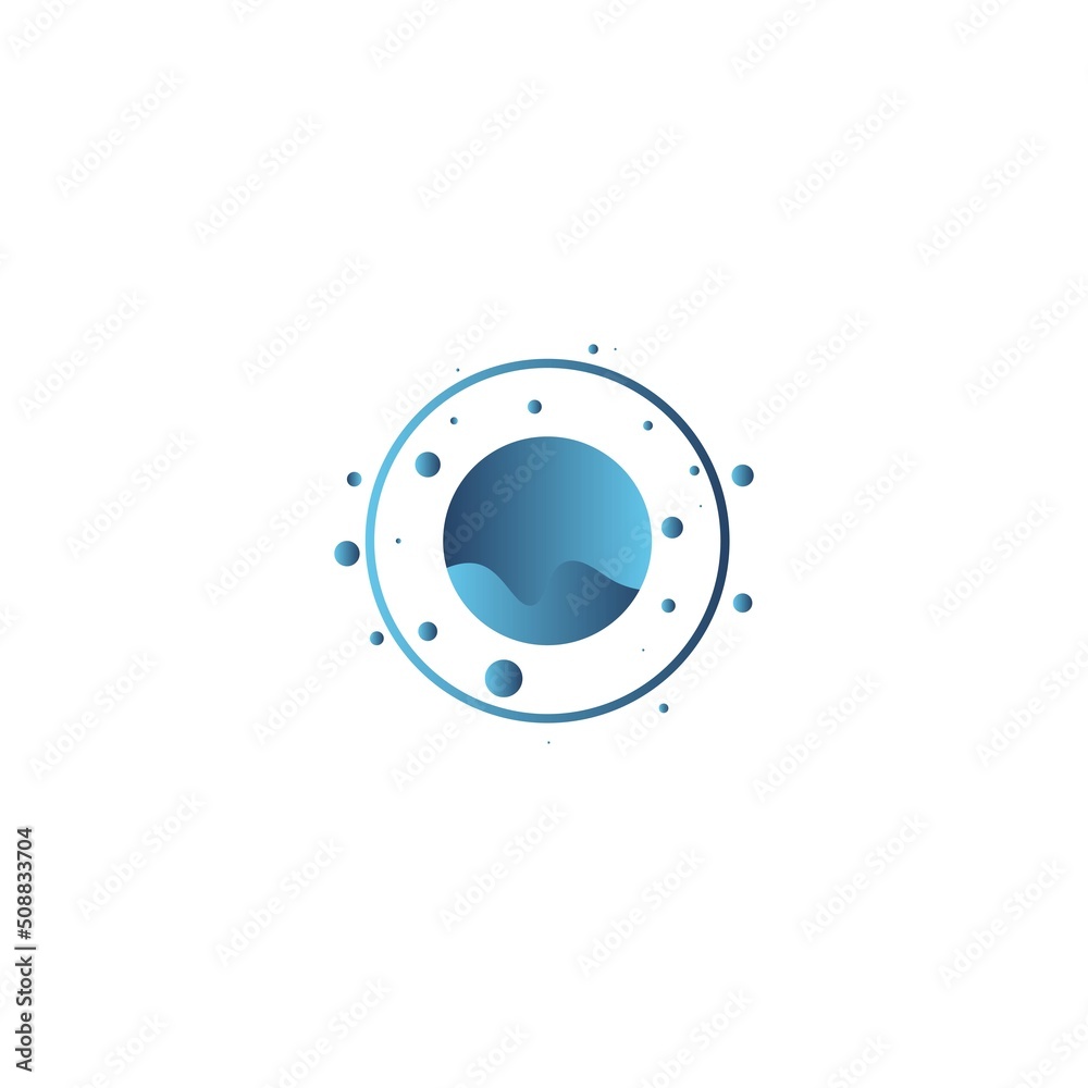 Ozone logo that combines the ozone symbol and the letter O with a color ...