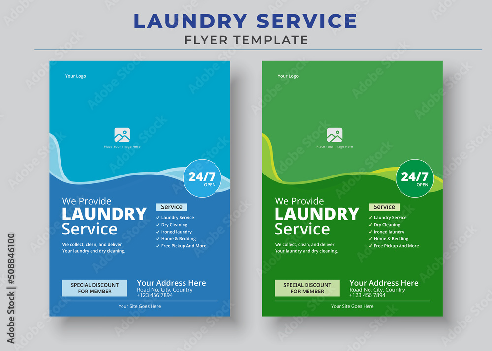 We provide Laundry Service poster, Laundry Service Flyer Template, Dry ...