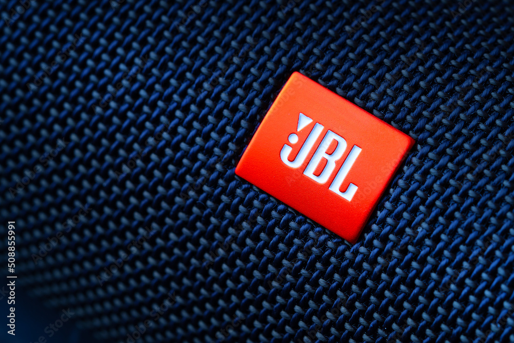 Poltava, Ukraine - June 4, 2022: Illustrative editorial of JBL logo on ...