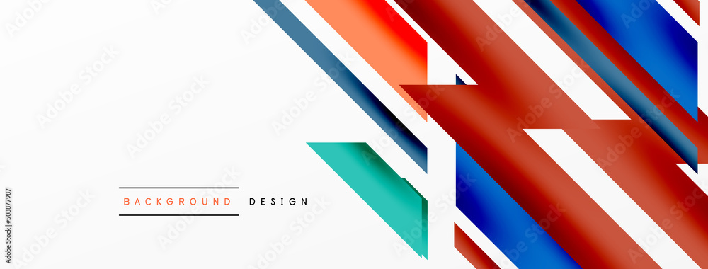 Dynamic lines background. Wallpaper for concept of AI technology ...