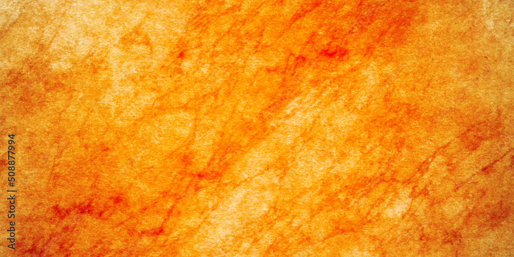 Abstract orange Panorama stone wall grunge concrete texture details and ...