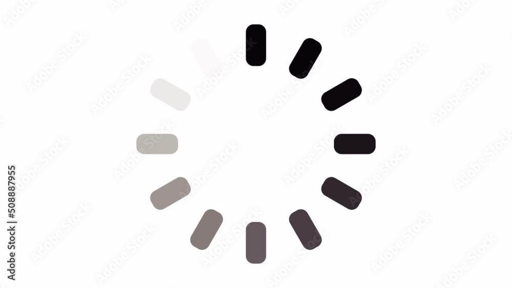Video Stock animation - loading circle icon loading gif, loading screen ...