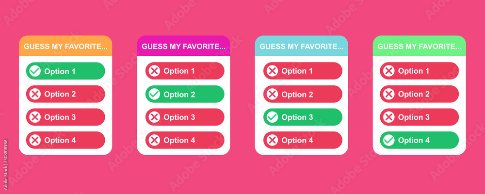 Quiz option guess my favorite. Social media quiz with answers. Test on ...