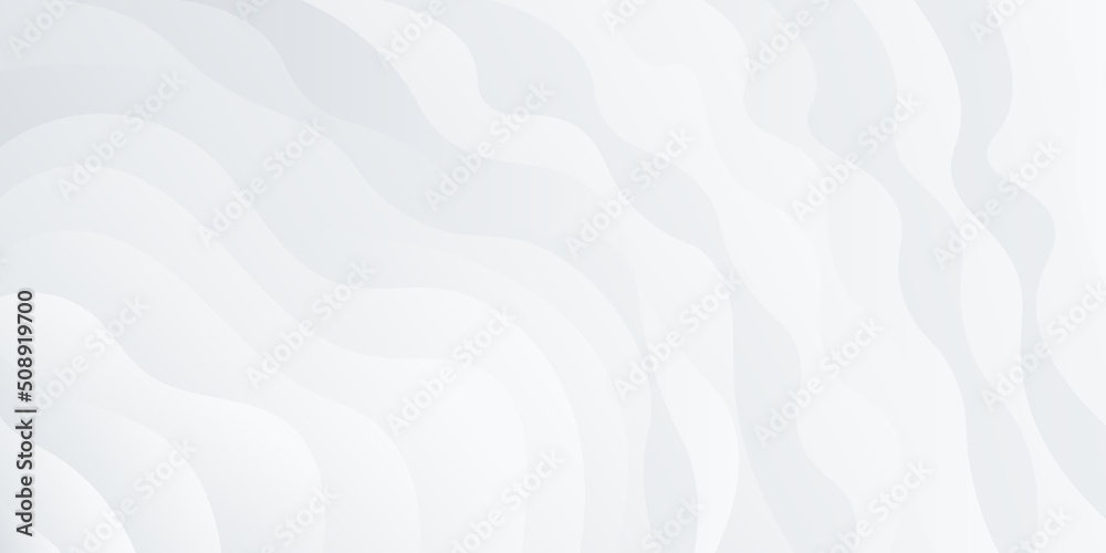 Gray and white wave flowing modern with smooth and clean vector subtle ...