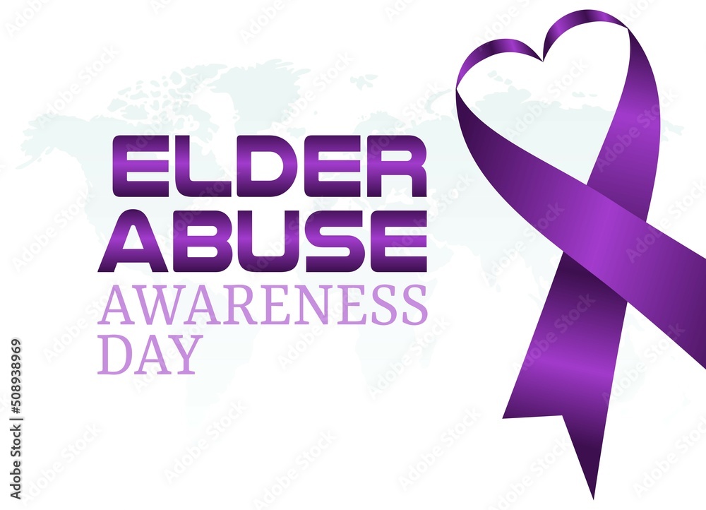 vector graphic of elder abuse awareness day good for elder abuse ...