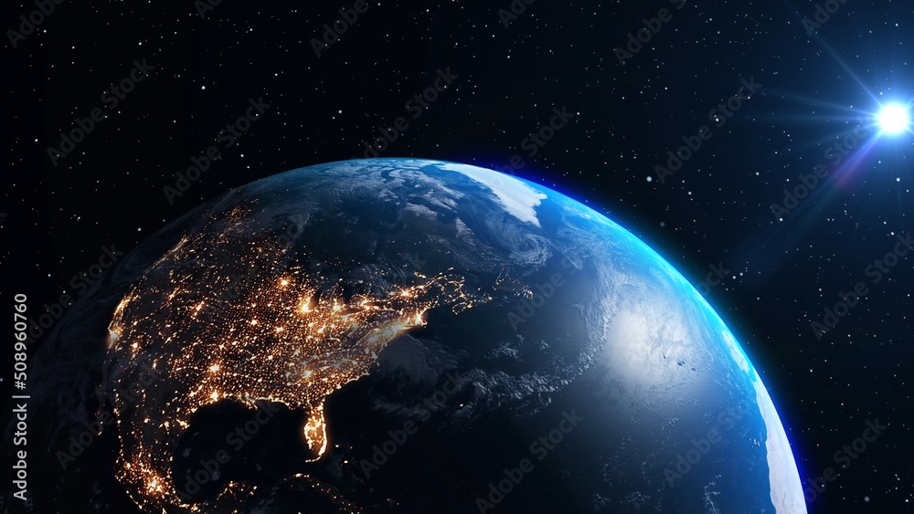 Realistic Glossy Earth reliable Globe Set