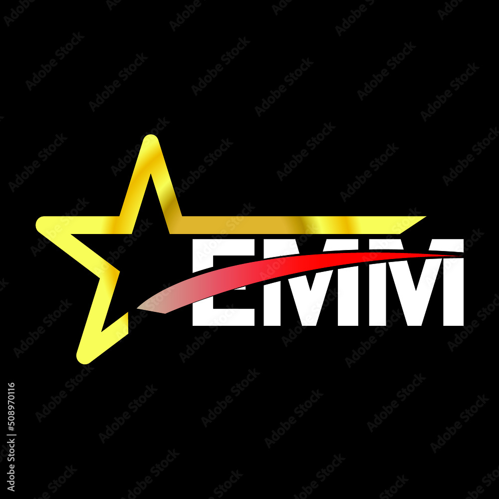 EMM letter logo design. EMM creative letter logo. simple and modern ...