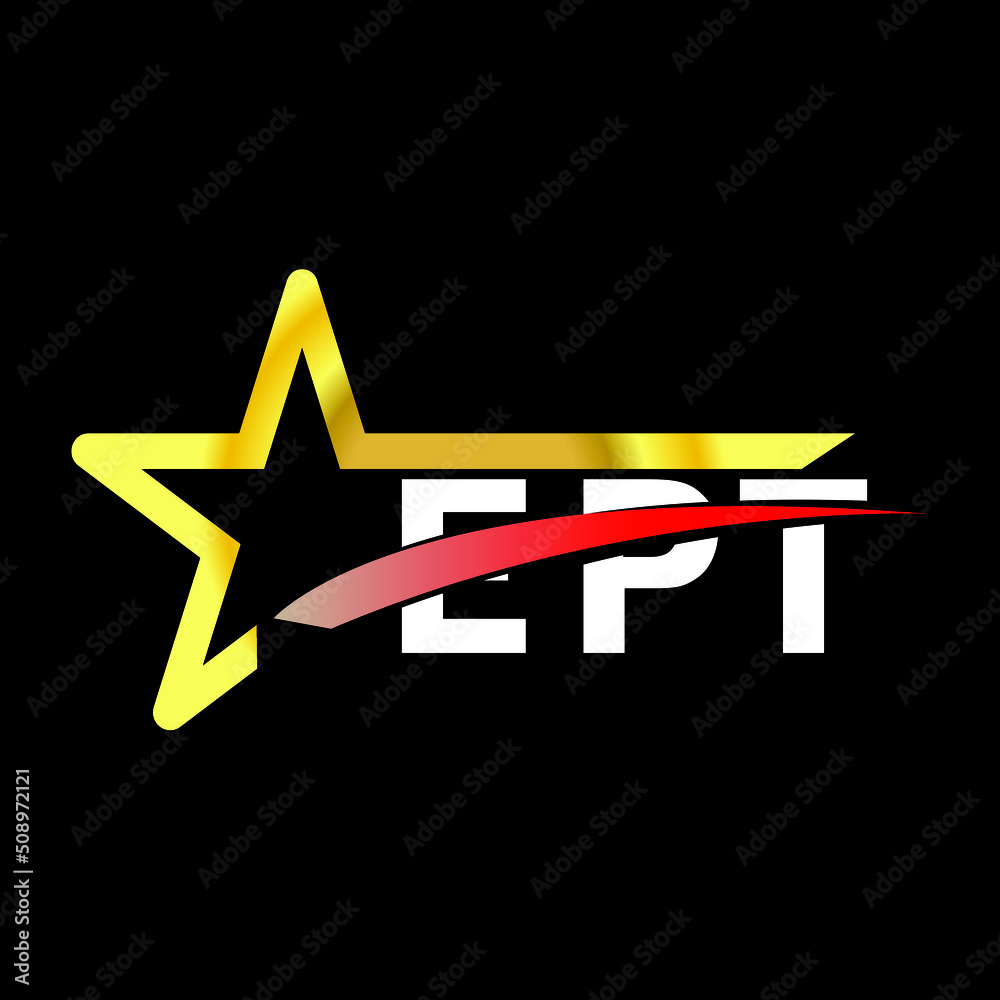 EPT letter logo design. EPT creative letter logo. simple and modern ...