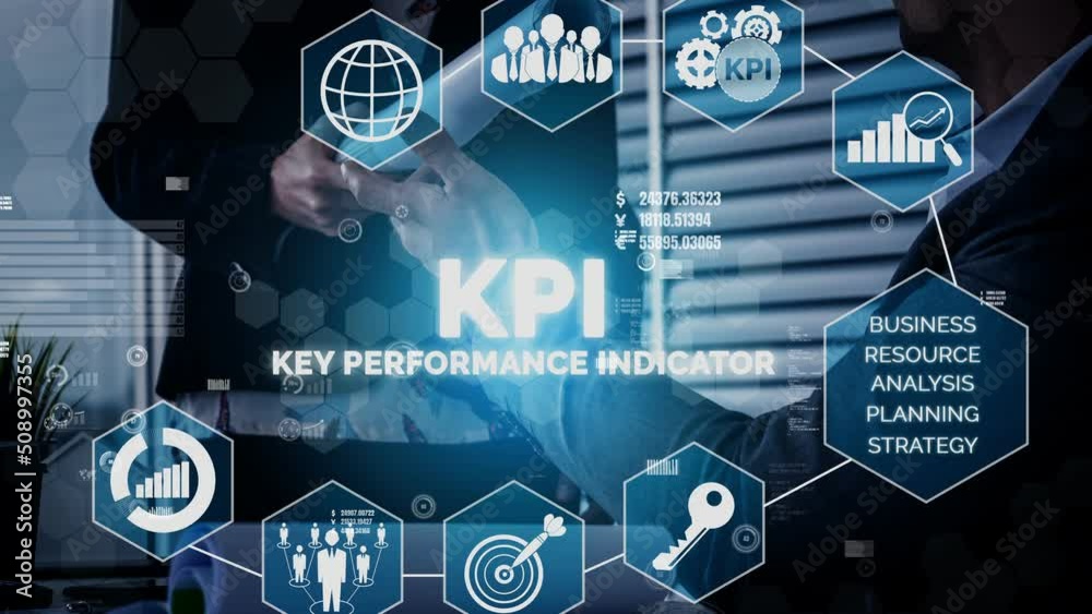 KPI Key Performance Indicator for Business conceptual - Modern graphic ...