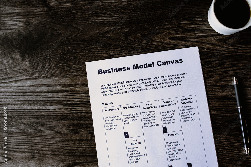 There is dummy documents that created for the photo shoot on the desk ...