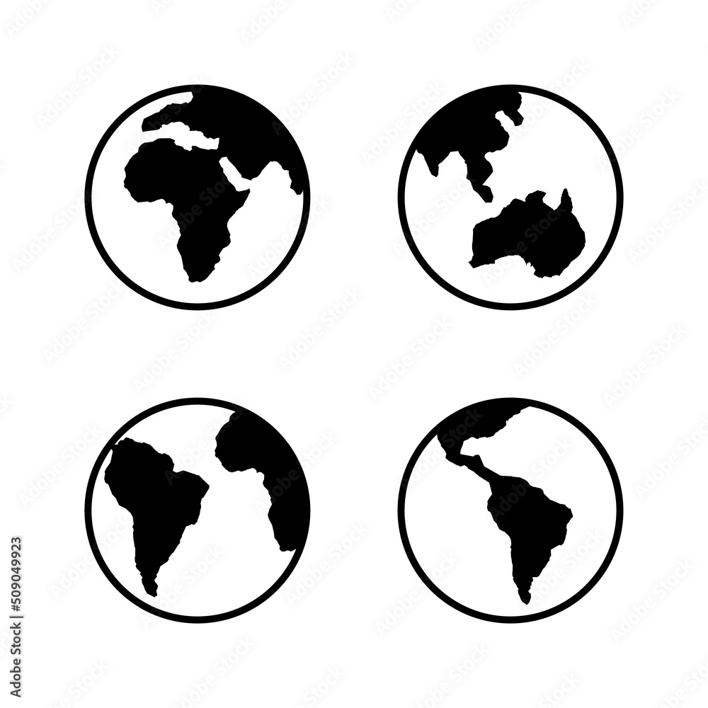 World map vector. Worldmap sign and symbol. Globe icon Stock Vector ...