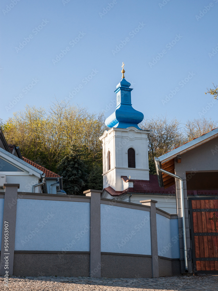 main church of the Sveta petka monastery, or manastir svete petke, a ...