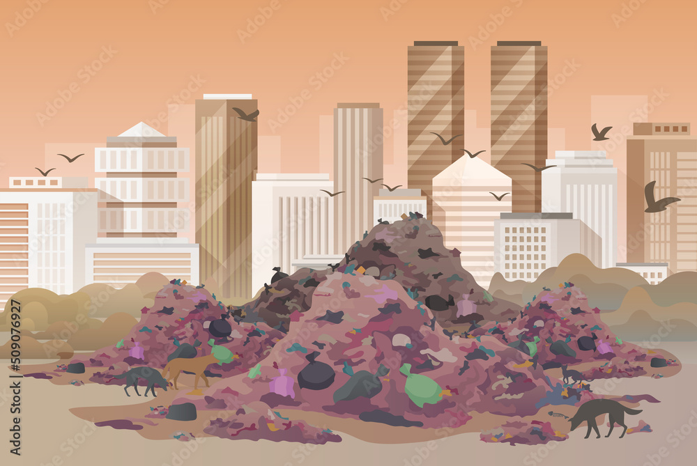 Landfill Illustration