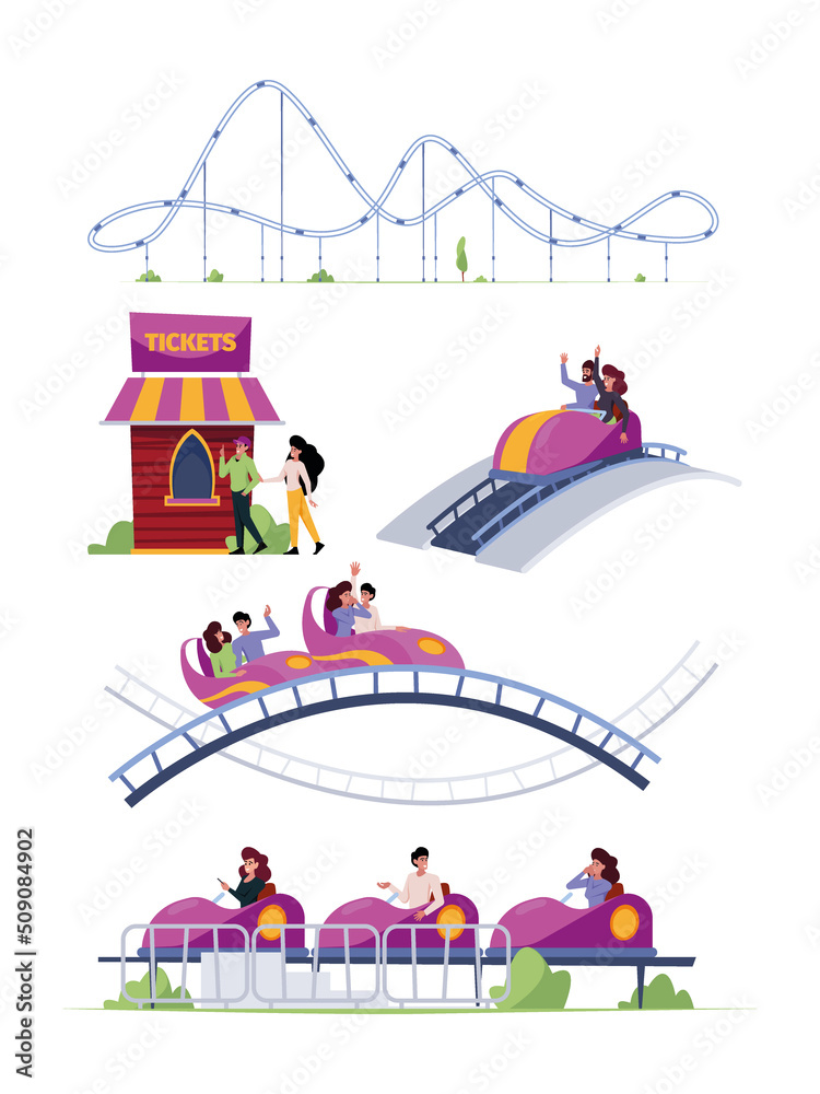 Roller Coaster Positive Slope