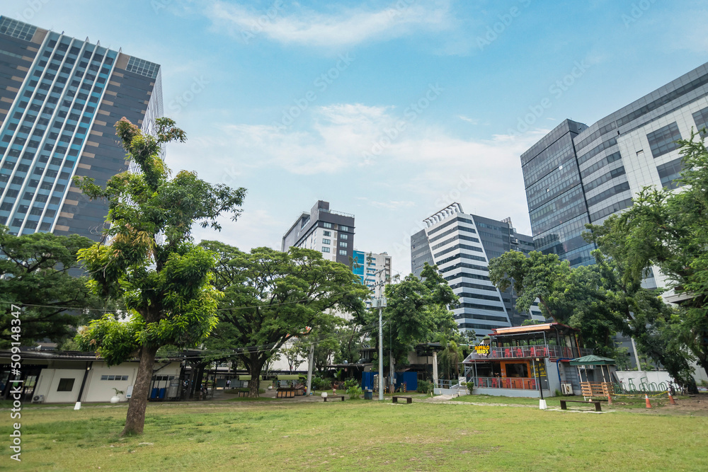 Apas, Cebu City, Philippines - An open field area with trees and ...