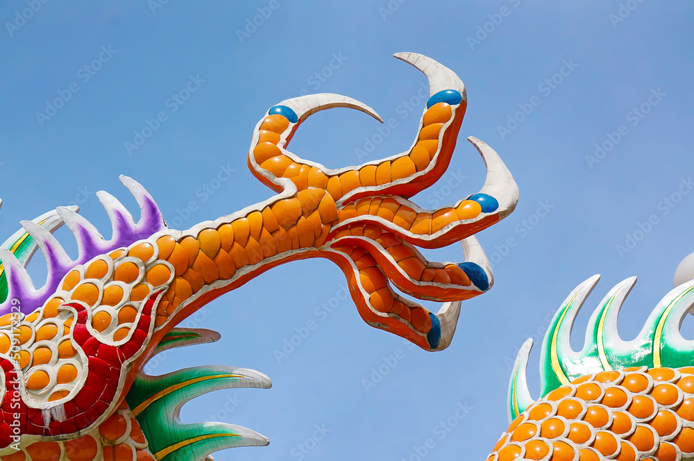Hand of dragon statue Stock Photo | Adobe Stock