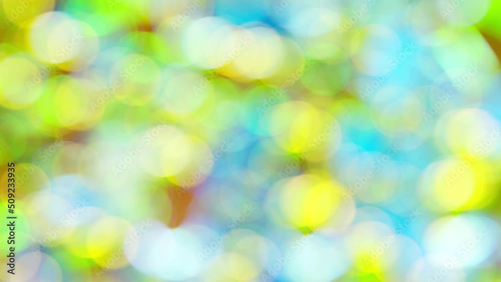 Vidéo Stock Beautiful looping 3D animation of the slow moving and ...