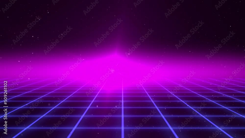 80s retro background Stock Video | Adobe Stock